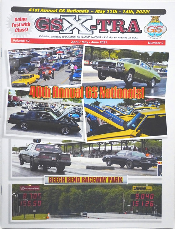 GS Nationals Anniversary DOUBLE sized Issues – Buick GSCA